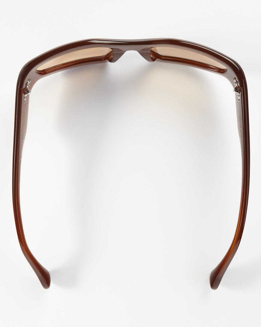 Port Tanger Andalucia terracotta/amber · Hello Glasses